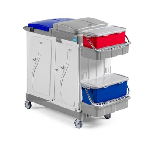 TTS 760 E JANITORIAL TROLLEY - ALBARIQ EQUIPMENT