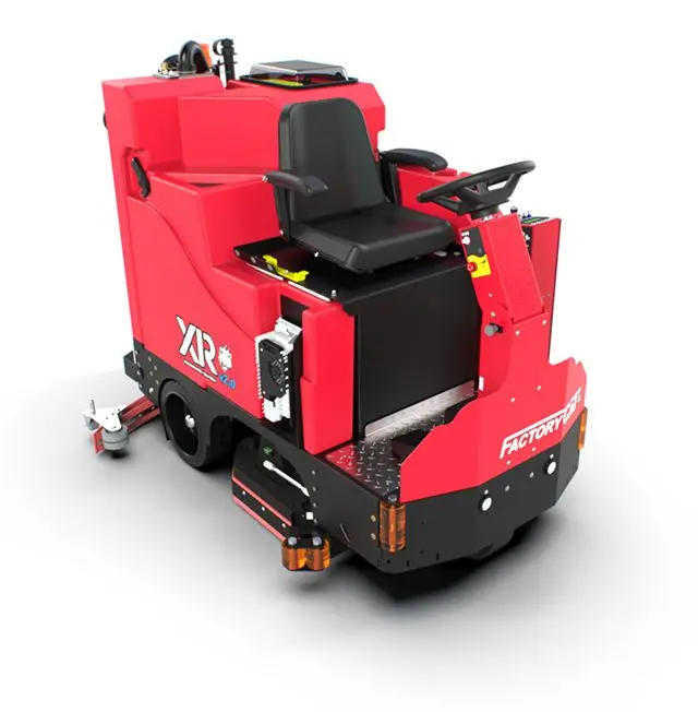 FACTORY CAT XR 40 - RIDE ON SCRUBBER DRYER - ALBARIQ EQUIPMENT
